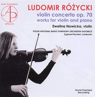 Rychert - Rozycki: Violin Concerto - Rychert CD WQVG The Cheap Fast ...