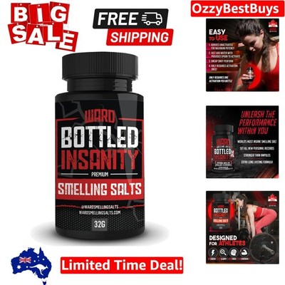 Bottled Insanity - Insanely Strong Ammonia Inhalant | Smelling Salt for ...