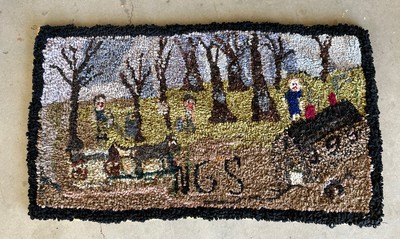 Primitives - Folk Art Hook Rug