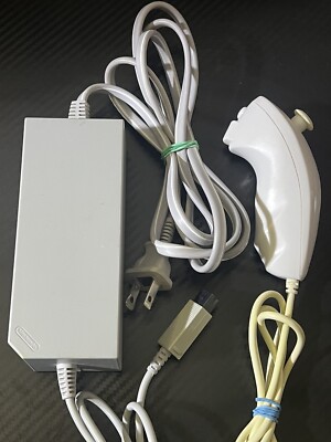 Nintendo Wii Power Supply OEM AC Adapter Cord Brick RVL-002 & 3rd Party ...