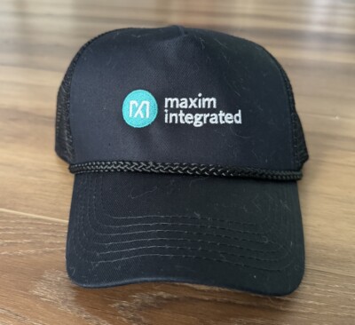 Maxim Integrated Double Snapback Hat Trucker Hat Mesh Cap Adult ...