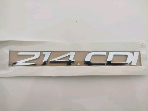 Mercedes Sprinter W906 214 CDI Porte à Charnières Logo Emblème Chrome ...