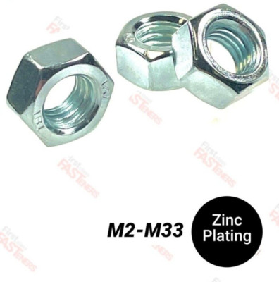 M2 M3 M4 M5 M6 M8 M10 M12 M14 M20 M22 M24 M27 M30 M33 Steel Hex Nut DIN ...