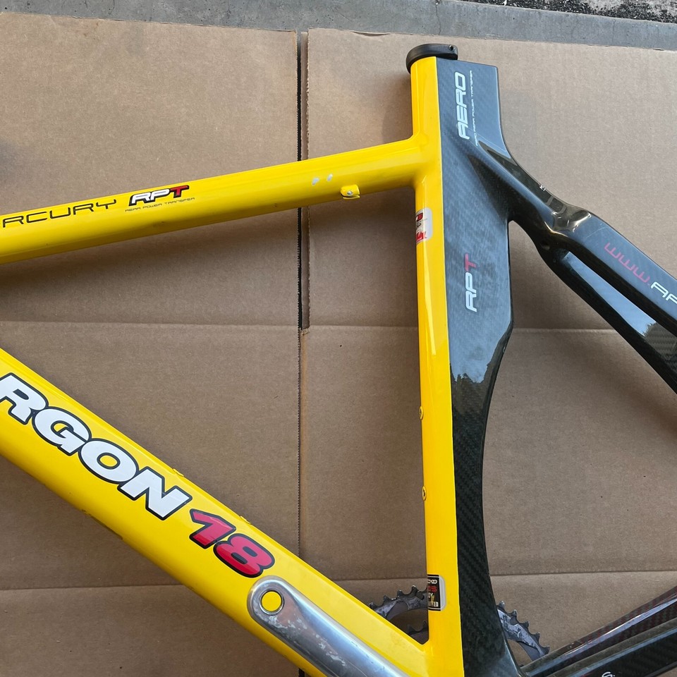 Argon 18 Mercury RPT Alloy / Carbon Time Trial Triathlon Bike Frame | eBay