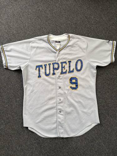 Vintage Wilson Tupelo #9 Jersey Uniform Baseball Golden Wave Size Large ...