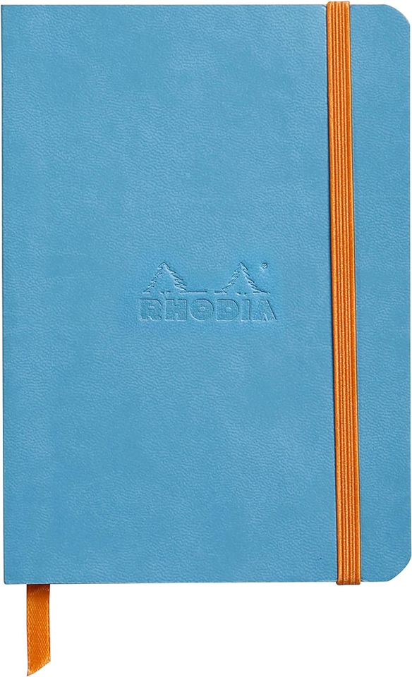 117357C - Soft Turquoise Notebook - A6 - Dotted Dot - 144 Pages - Ivory ...