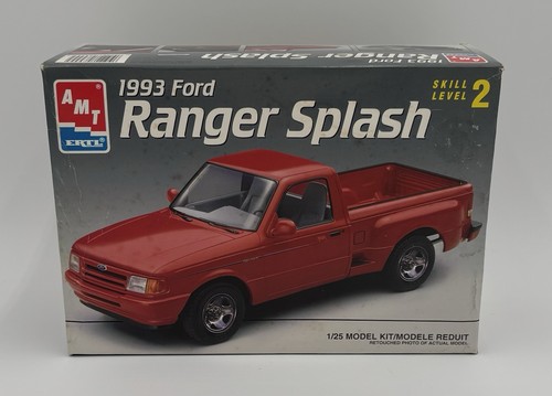 AMT ERTL 1993 Ford Ranger Splash 1/25 Model Kit #8944 -OPEN BOX | eBay