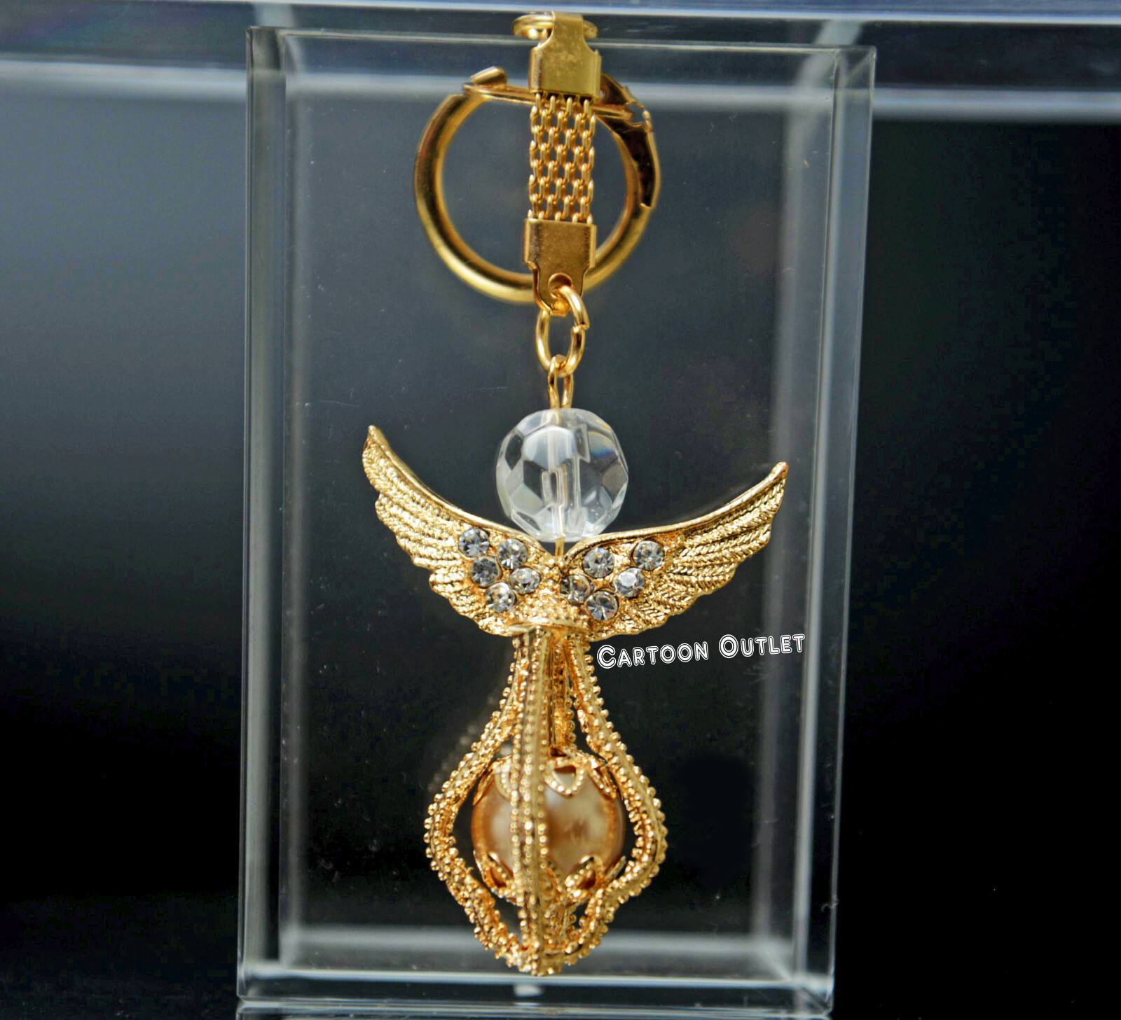12 Angel Key Chain First Communion Baptism Gold Party Favors Recuerdos ...