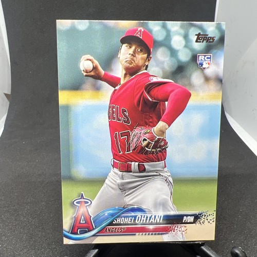 🔥 2018 SHOHEI OHTANI ROOKIE CARD TOPPS UPDATE SERIES #US1 RC LA ANGELS ...