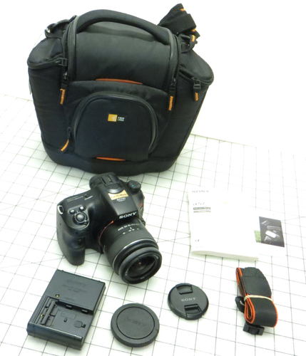 Sony Alpha 57 SLT-A57 Translucent Mirror DSLR 16.1 Megapixel Camera ...