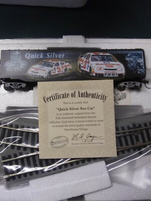 Dale Earnhardt Sr. Quick Silver Train set Piece | eBay