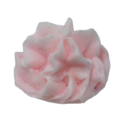 Display Faux Food Prop Fancy Dollop Of Pink Whipped Cream New | eBay