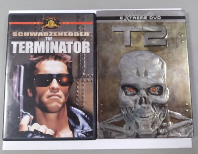 THE TERMINATOR (1984) T2 JUDGEMENT DAY (1991) TERMINATOR 3 (2003) DVD ...