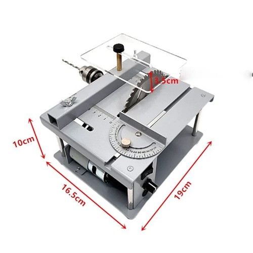 Small Miniature Multifunctional Table Saw Cutting Machine Woodworking ...