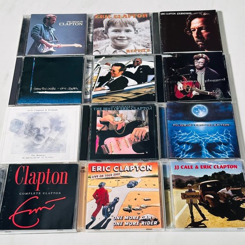 Eric Clapton - Lot of 12 CDs - Unplugged - From The Cradle - Cream of - More | eBay