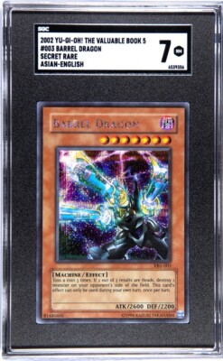 Yugioh Barrel Dragon VB5-003 Prismatic Secret Rare SGC 7 NM Mint (Read) | eBay