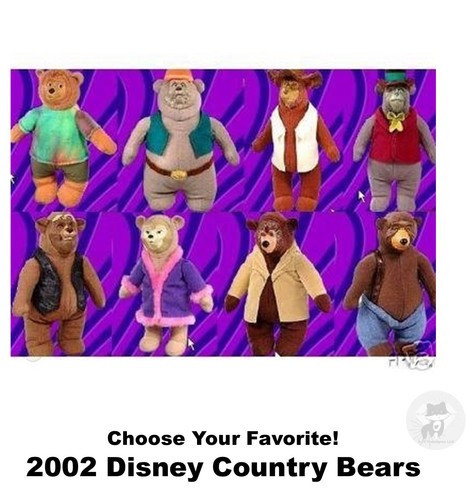 McDonald's 2002 Disney Country Bears Figures-Pick! | eBay
