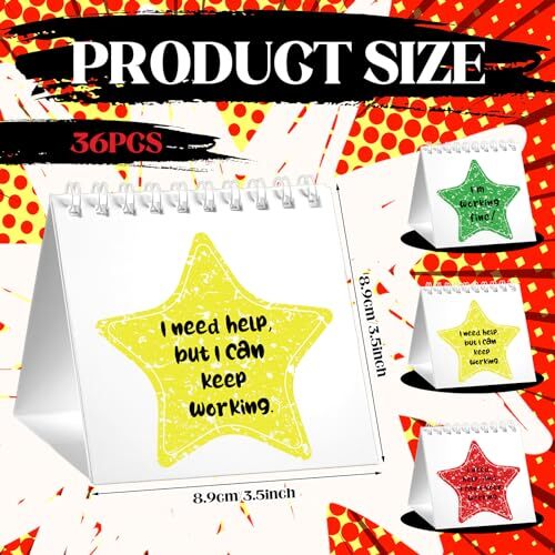 36 Pcs I Need Help Mini Flip Charts Star Classroom Management Need ...