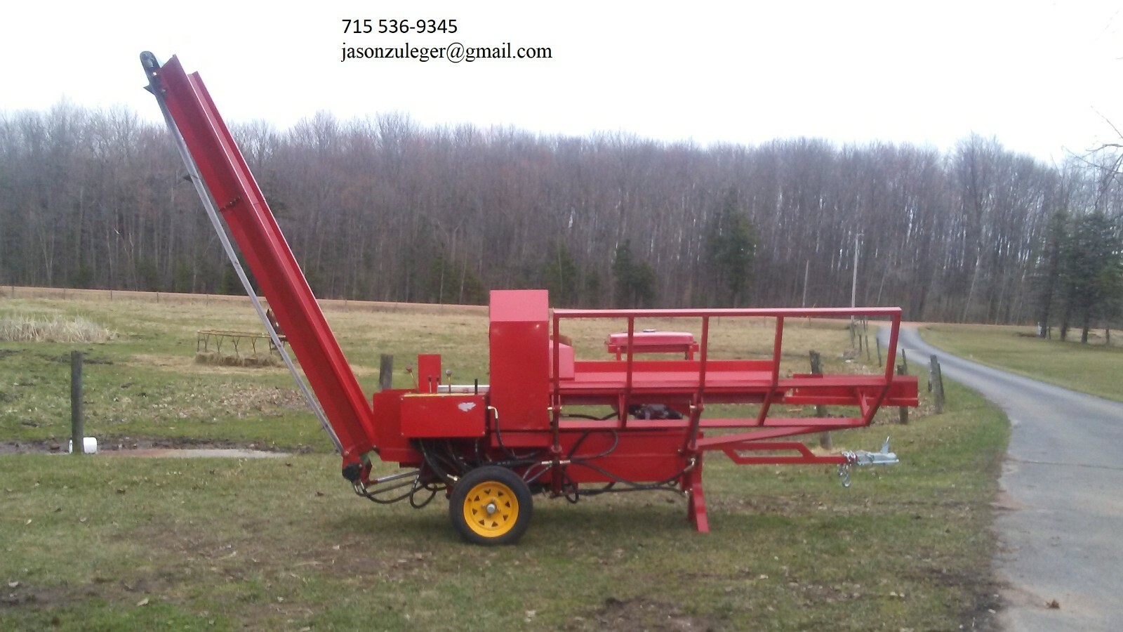 BIG Firewood Wood Processor Is Fully Hydraulic SEE description READ | eBay