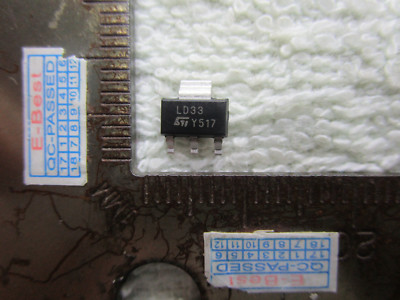 100pcs LD1117-3.3V LD33 LD1117S33TR SOT223 Transistor | eBay