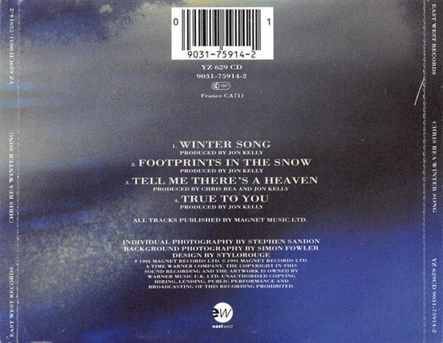 Chris Rea - Winter Song EP CD Pop Soft Rock Songwriter VGC LOOK!! | eBay UK