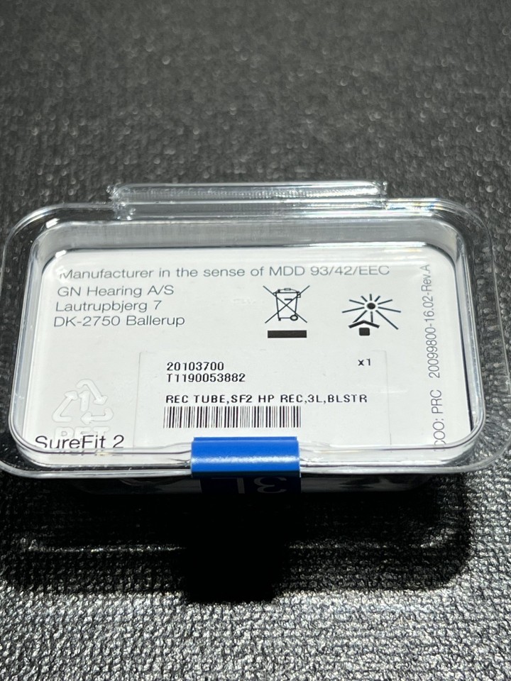 GN ReSound SureFit 2 Receiver Wire - Left Size 3 HP - New Single Unit ...