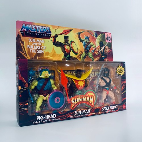 Sun-Man Space Sumo Pig Head Masters of the Universe Origins MOTU ...