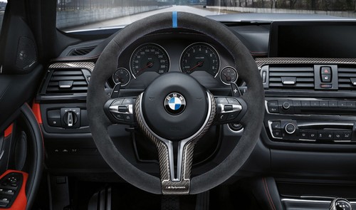 BMW Genuine M Performance Steering Wheel Cover Carbon Fits F87 ...