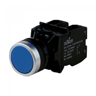 Blue Push Button - 22mm Free Shipping | eBay Australia