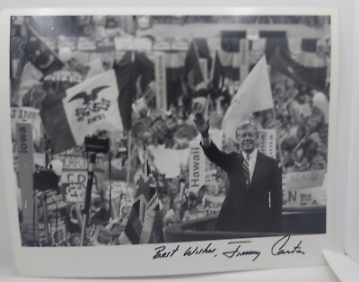 President Jimmy Carter Signed Full Signature 8x10 Photo | eBay