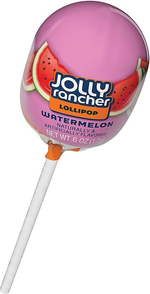 Jolly Rancher Round Lollipops, Assorted Fruit Filled Pops, Bulk Candy ...