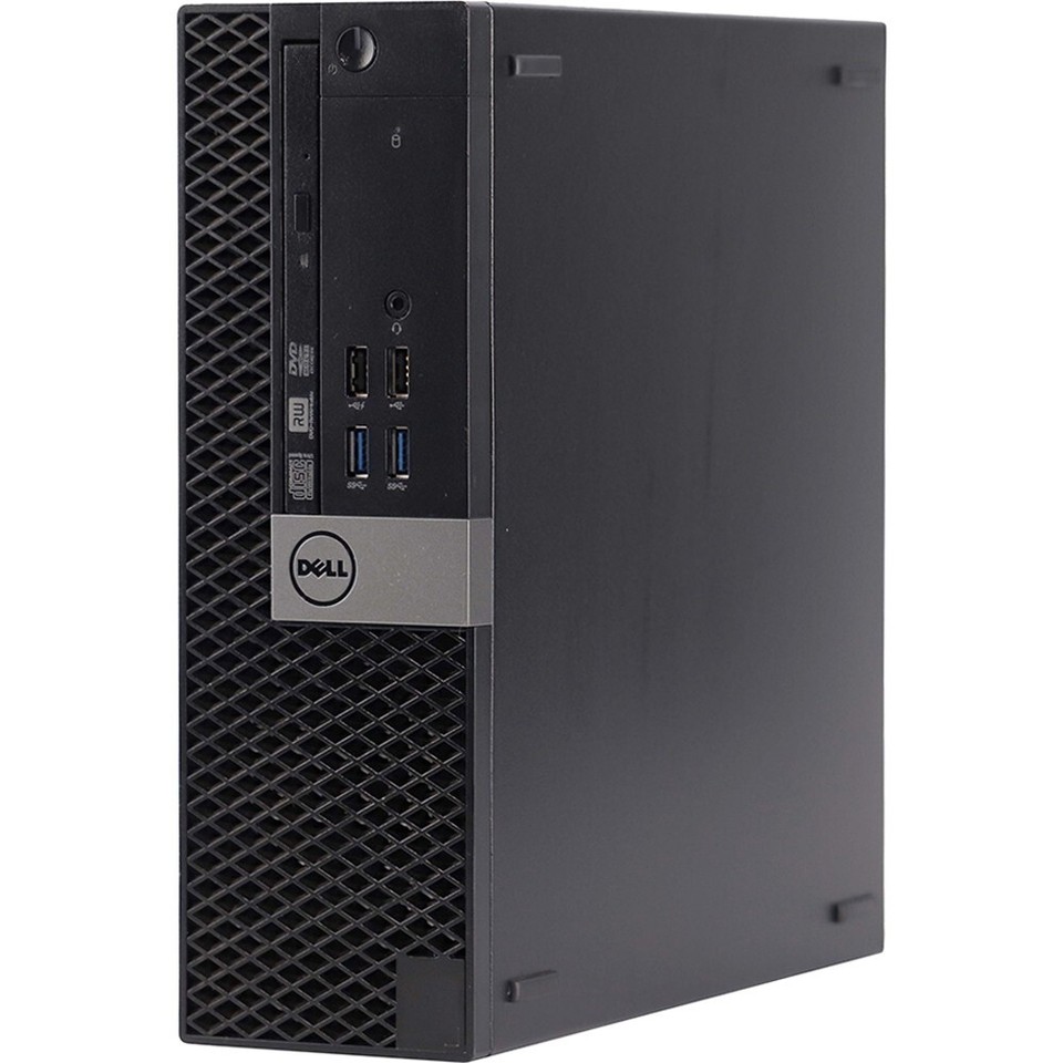 Dell Desktop i5 Computer PC SFF 8GB RAM 500GB HDD 19in Monitor Windows ...