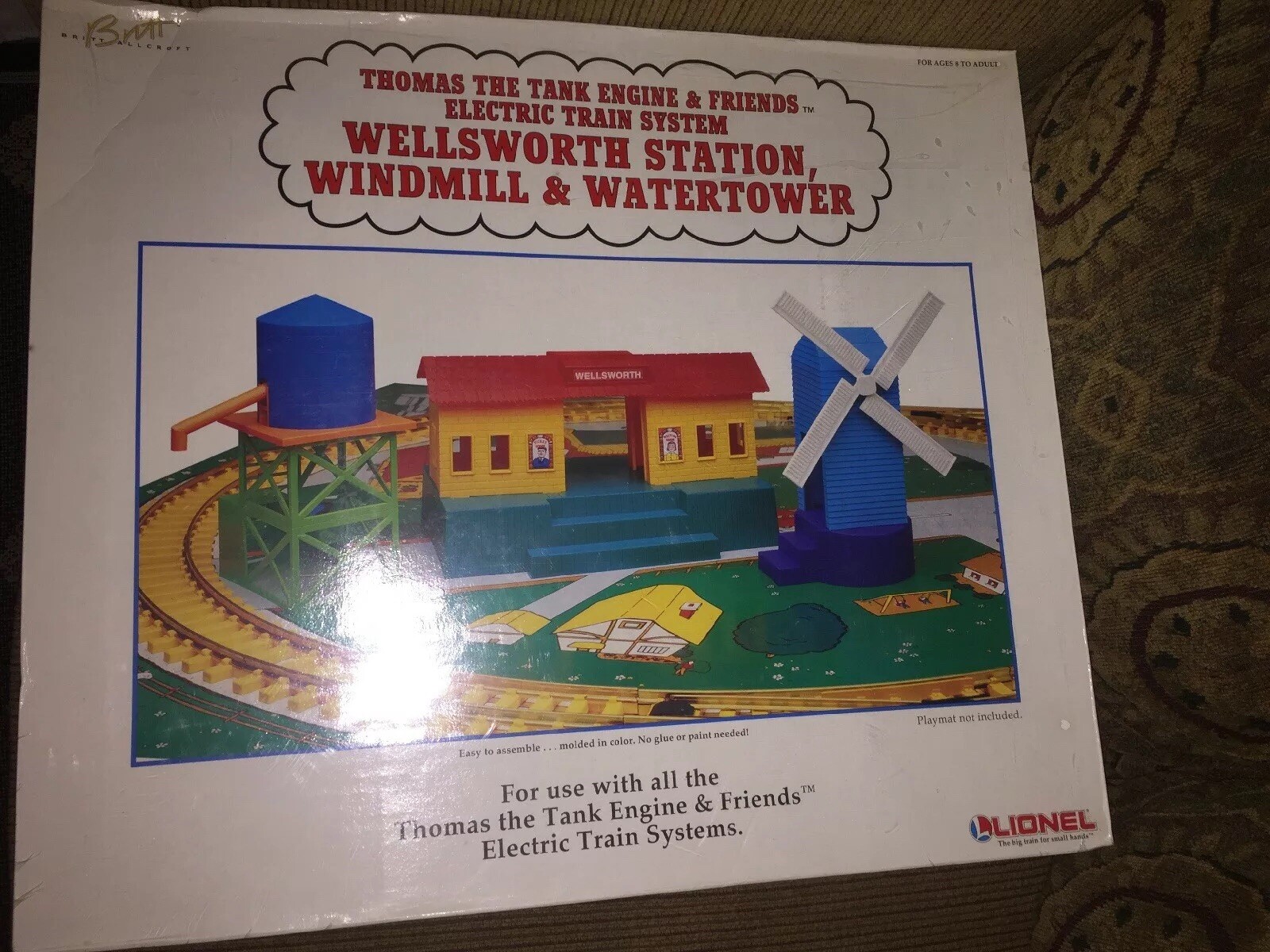 Vtg 1994 Lionel Thomas Tank Engine Wellsworth Station Water Tower ...
