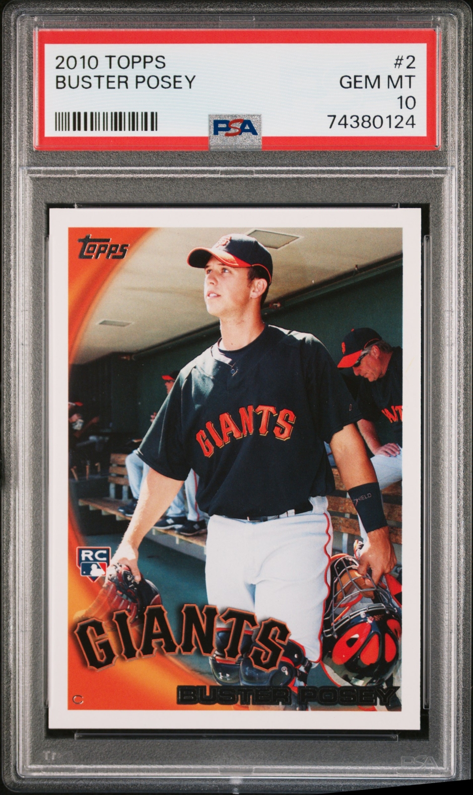 Buster Posey 2010 Topps Baseball Rookie Card #2 Graded PSA 10 | eBay