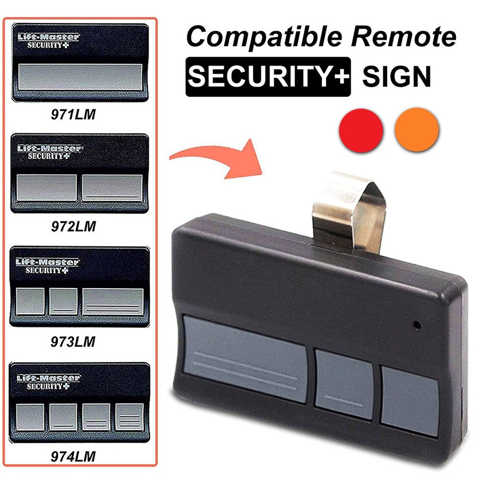 For Craftsman 139.53778 Garage Opener Remote For Red Light Technology ...