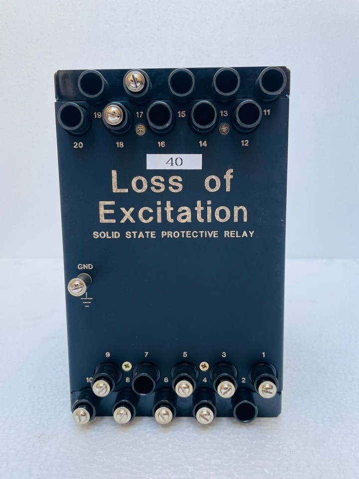 Basler Electric BE1-40Q Solid State Protective Relay/Loss Of Excitation ...