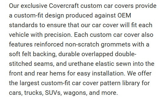 Covercraft 5-Layer All Climate Car Cover for Missan 240SX 1997 - 1998 ...