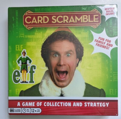 Elf Card Scramble A Game Of Collection And Strategy Card Game Christmas ...