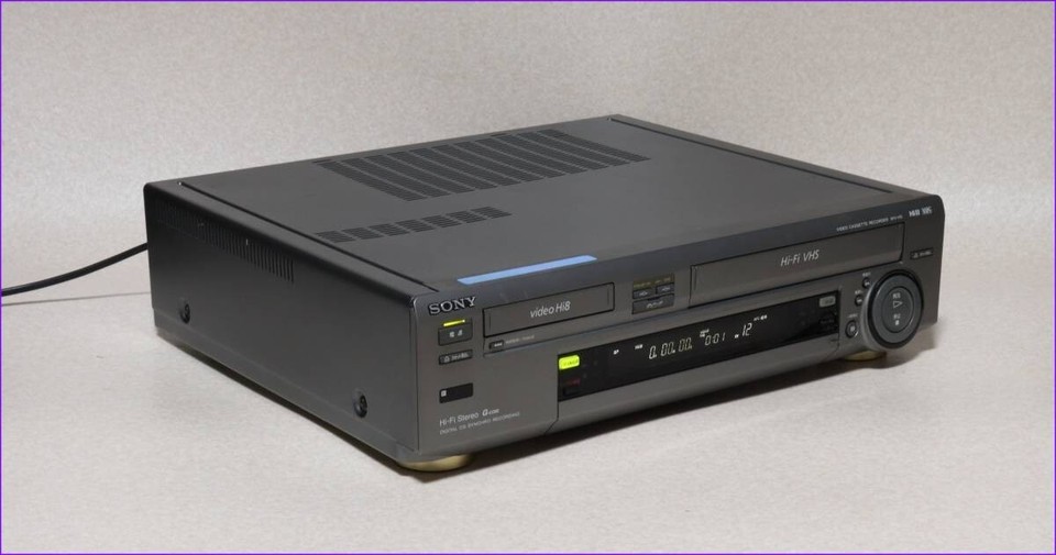 Sony WV-H5 Hi8 8mm VHS VCR Video Deck Player Maintained Used Japan | eBay