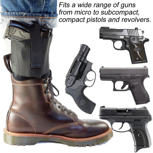 Ankle Holster for Concealed Carry | Universal Fit, for All Handguns ...