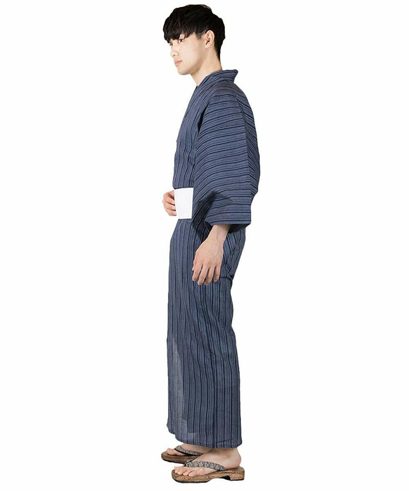 KYOETSU Men's ryokana Japanese style hotel yukata with obi | eBay