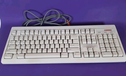 Compaq RT101 Vintage Mechanical Keyboard Wired P/S Connection, Retro ...