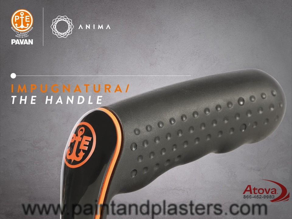 Anima Pavan Inox Trowel Finishing Burnishing 200x80x0.5 Size Small | eBay