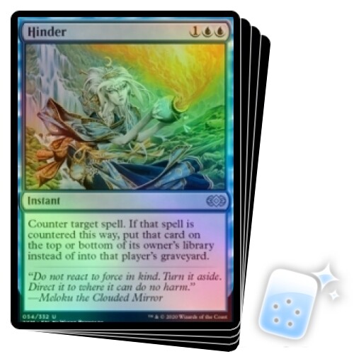 FOIL HINDER X4 Double Masters Magic MTG MINT CARD | eBay