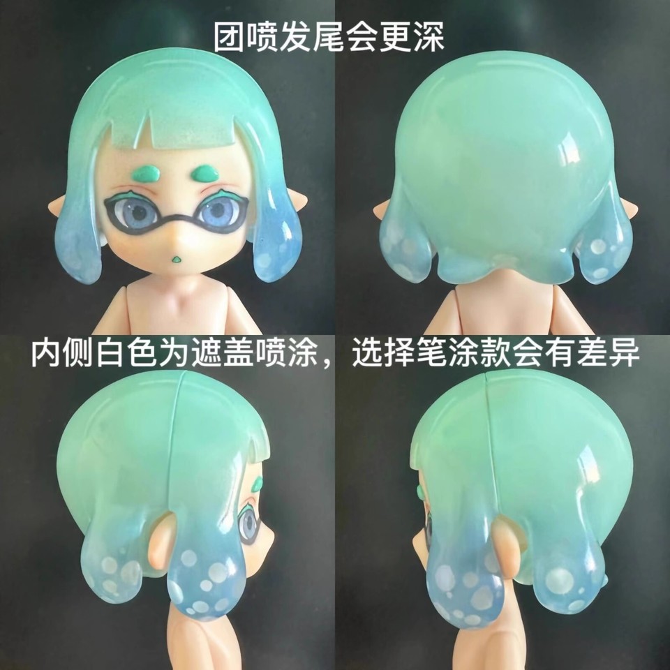 1/12BJD splatoon 3 Game 3 ob11 gsc Doll Body 11 Doll Accessories Toy ...