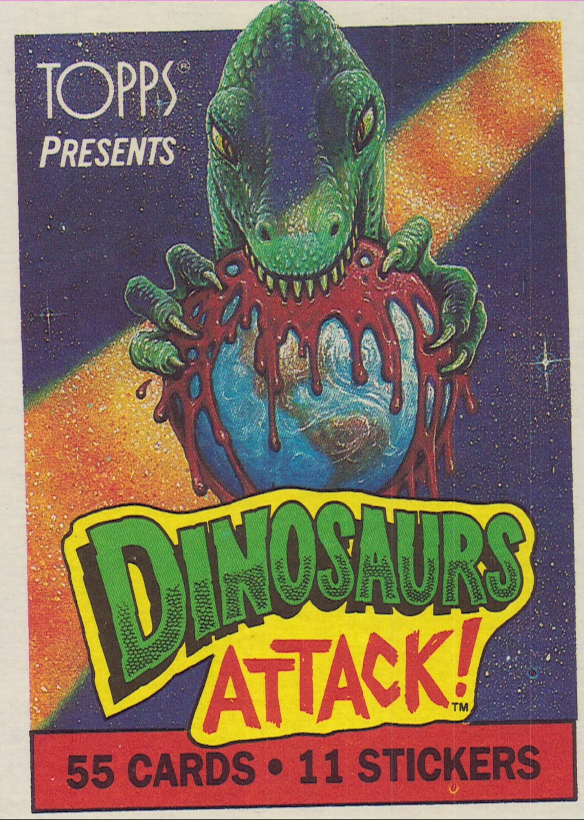 1988 TOPPS Dinosaurs Attack! - Singles / Pick / Select Card | eBay