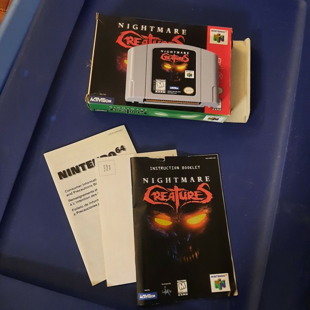 Nightmare Creatures (Nintendo 64, 1998) for sale online | eBay