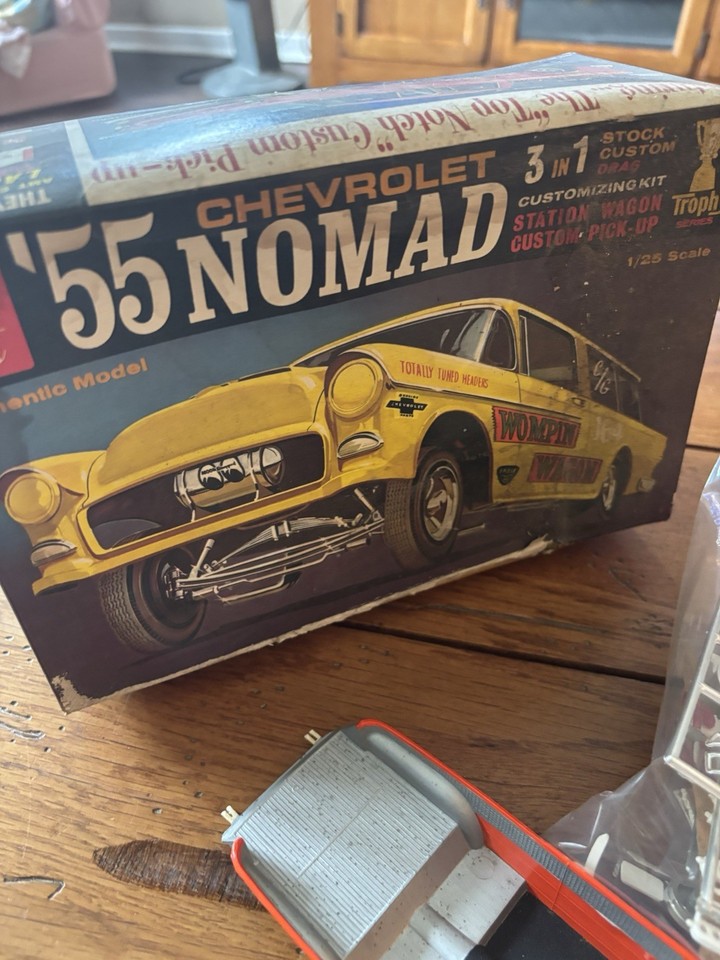 AMT 55 Chevy Nomad customizing Model Kit 1/25 Scale 2755 200 Partial ...