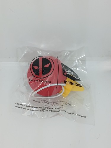 Jack In The Box 2024 Deadpool Antenna Ball Ornament Topper New Sealed ...