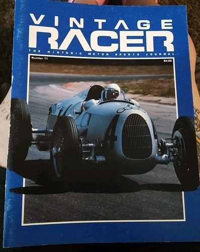 VINTAGE RACER MAGAZINE - ISSUE NUMBER 11 - NICE AUTO COVER - L 13957 | eBay